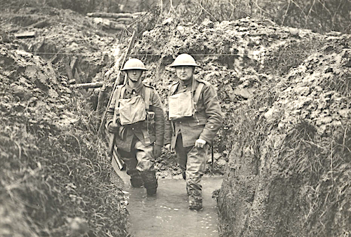 WWI Trenches – modelmaking